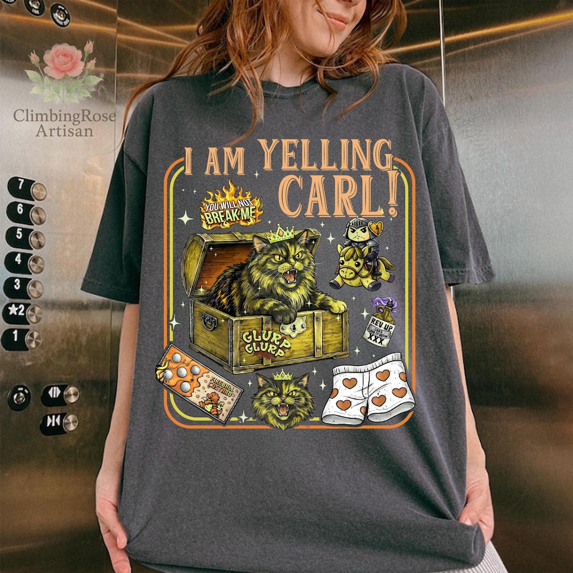 Dungeon Crawler Carl PNG, Princess Donut & Mongo Cat, Fantasy Book Nerd ...