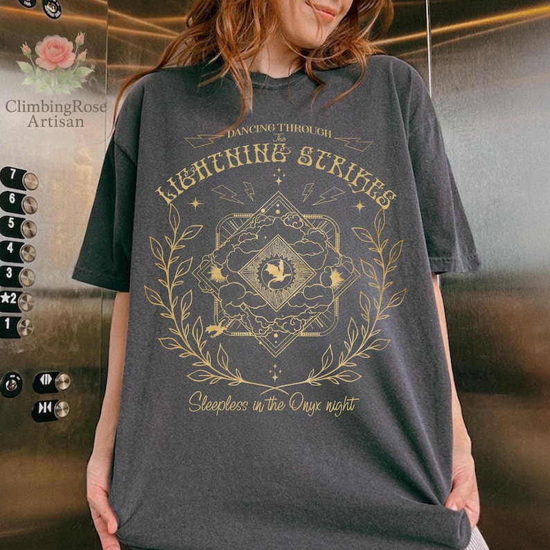 Onyx Storm Dancing Through the Lightning Strikes PNG, Fourth Wing ...