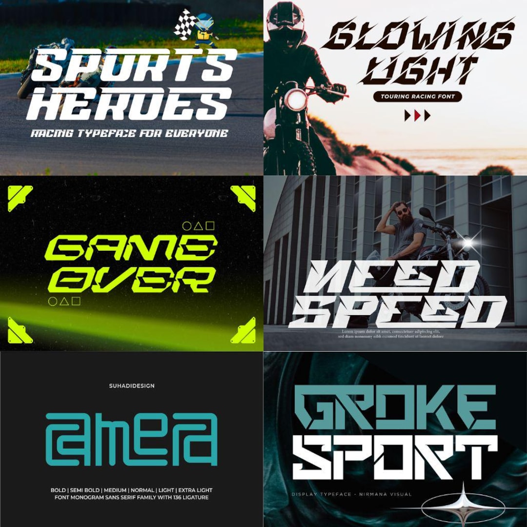 Sports Font Bundle: Jersey Number Fonts for Cricut & Procreate - Etsy