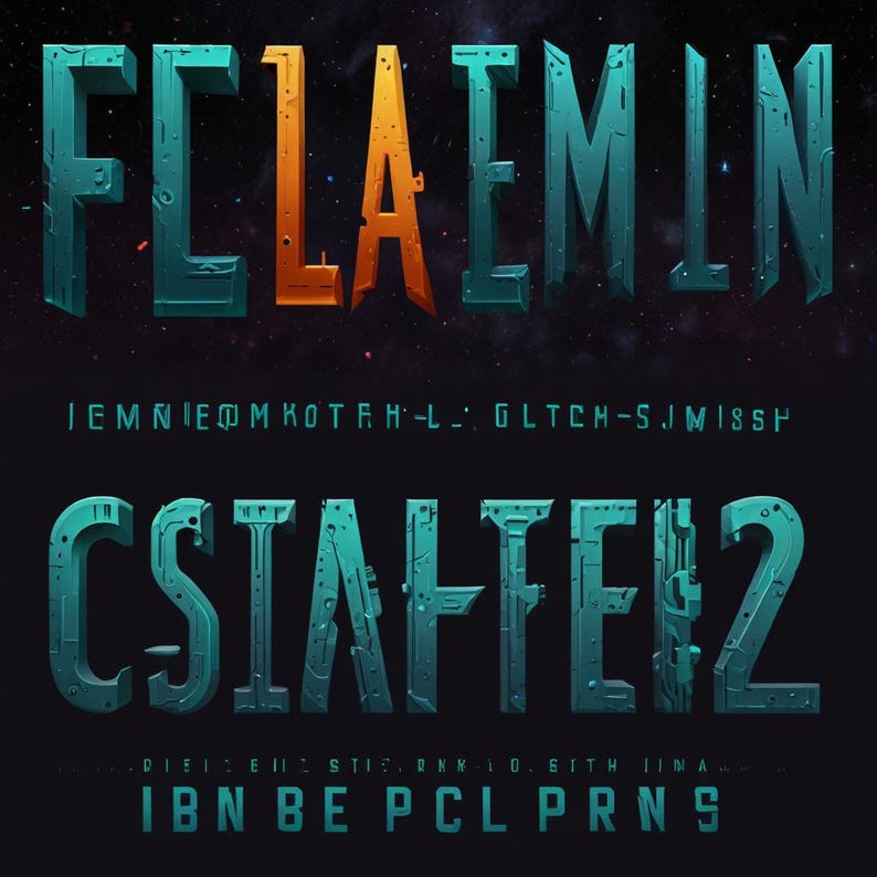 Sci-fi Fonts Special 150+ Font Bundle Cricut Cricut Fonts Procreate ...