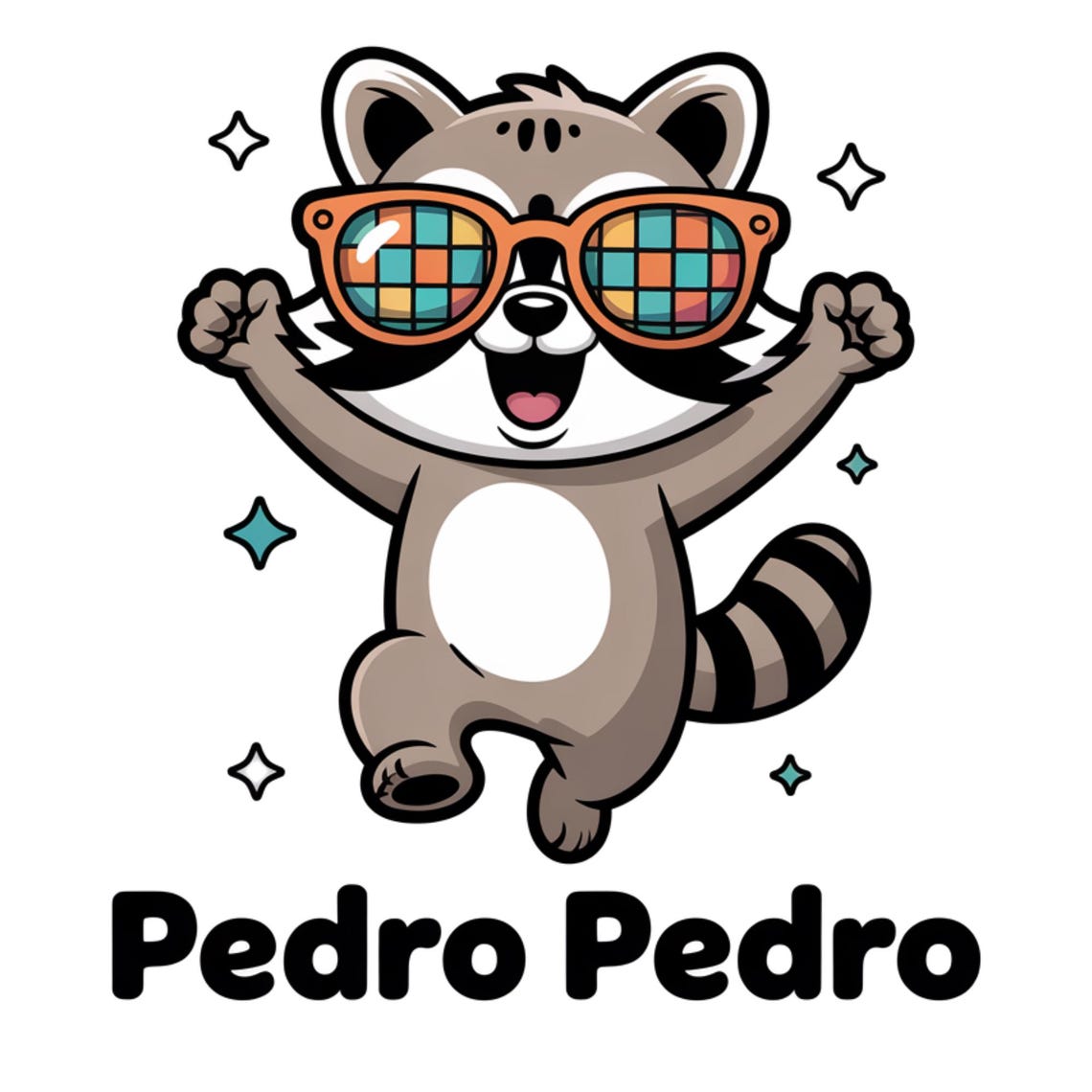 Pedro Raccoon PNG – Cute Boho Style Cartoon Clipart - Etsy