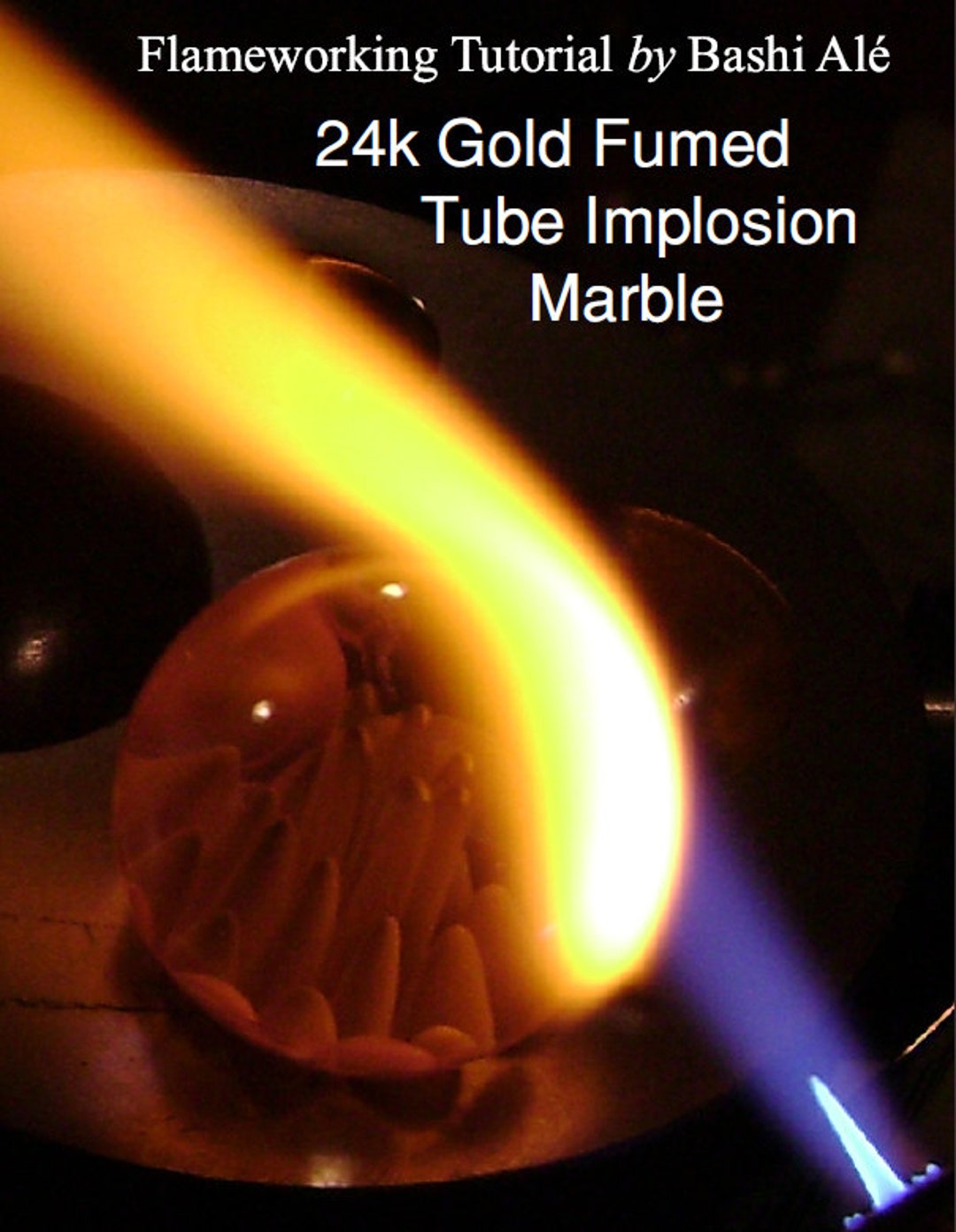 Flameworking Tutorial - 24k Gold Fumed Implosion Marble (ebook) - Etsy