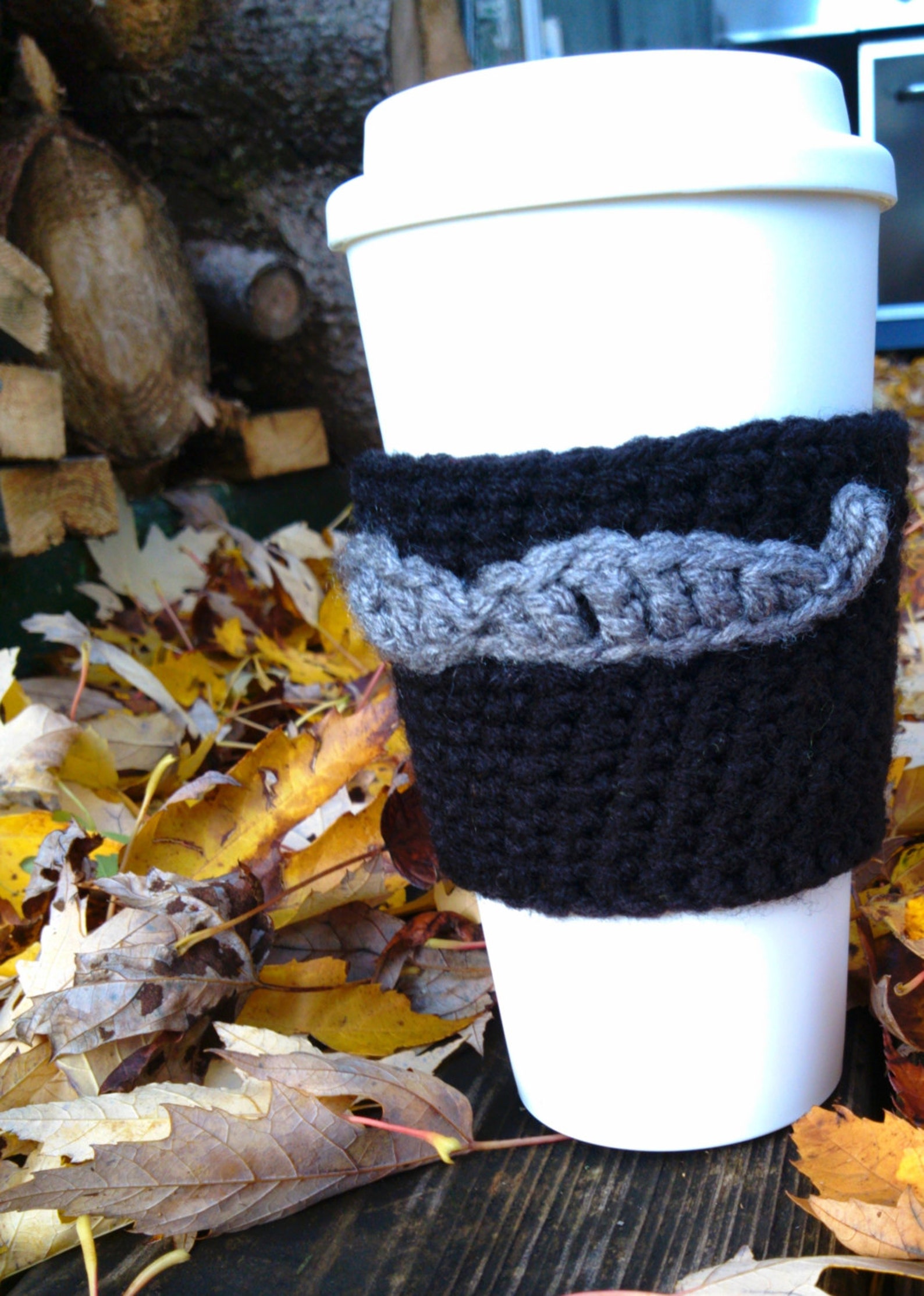 Mustache Crochet PDF Pattern Mustache Cup Cozy Coffee Mug Sleeve ...