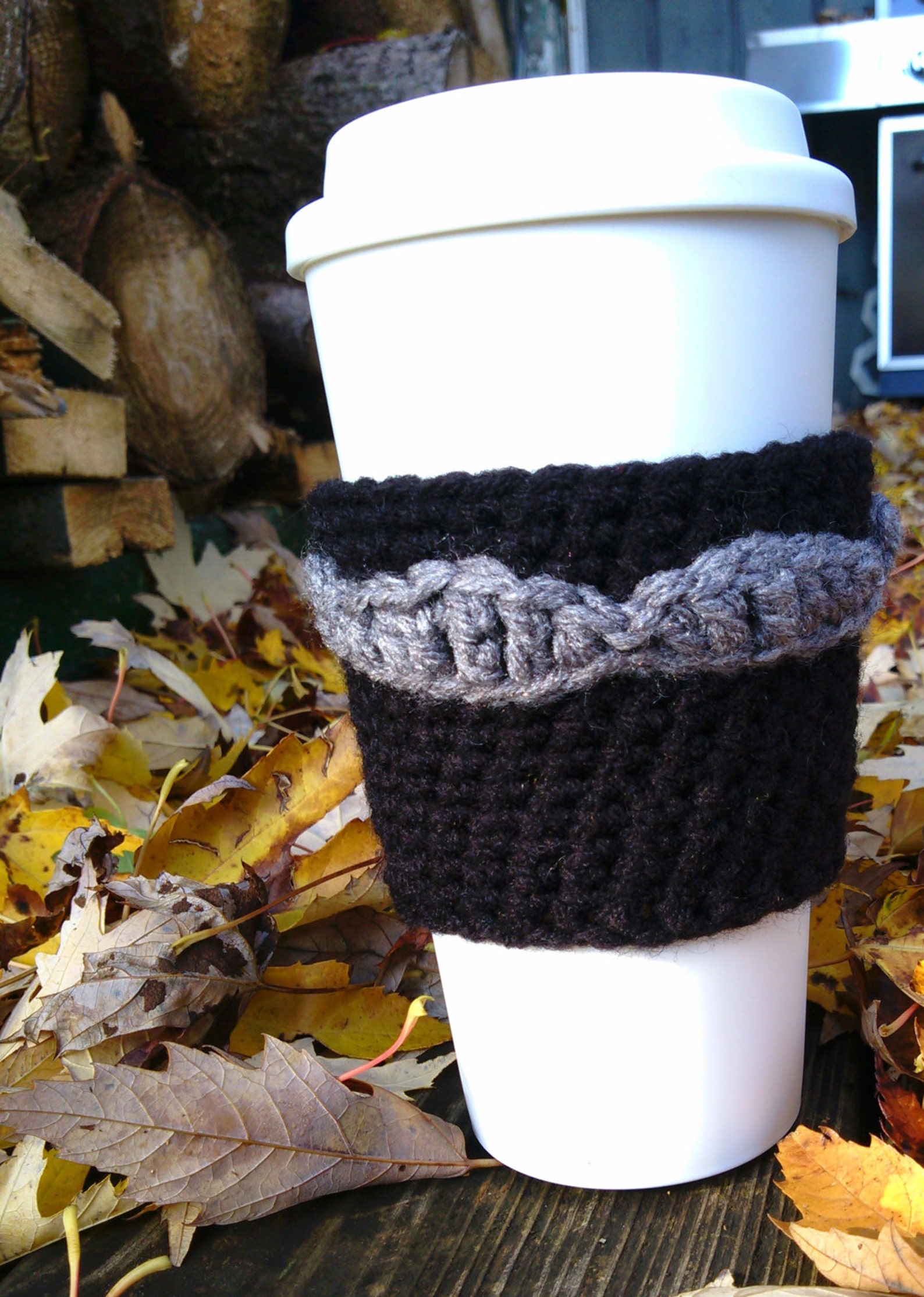 Mustache Crochet PDF Pattern ~ Mustache Cup Cozy ~ Coffee Mug Sleeve ...
