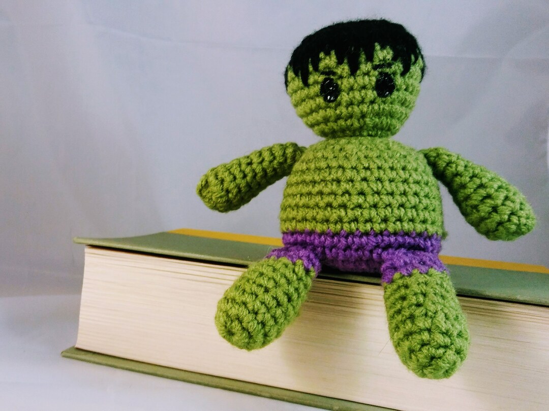 PDF Crochet Pattern Hulk Plushy Doll Amigurumi - Etsy