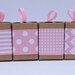 Pink Paper Ribbon in Pattern of Your Choice - Etsy