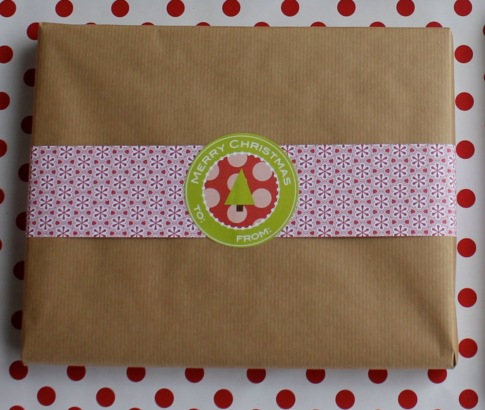 Red Paper Ribbon in Pattern of Your Choice - Etsy