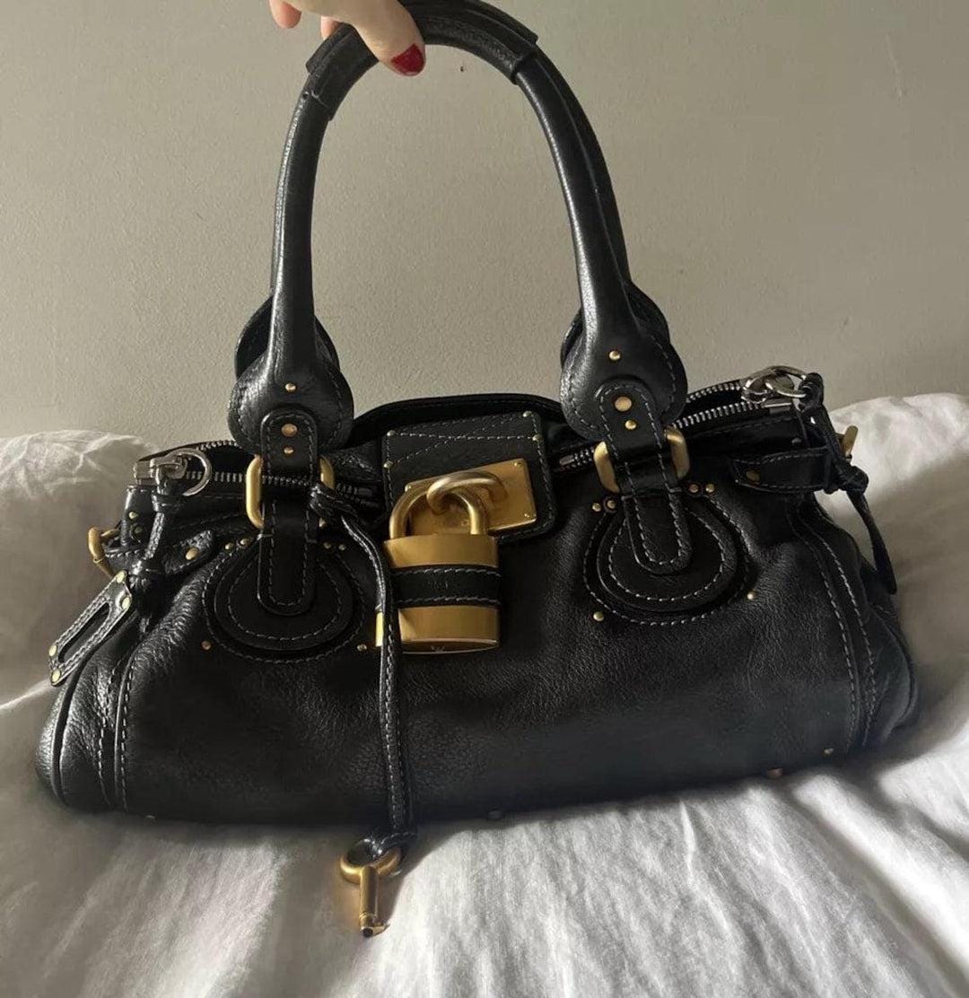 Paddington Bag Black VGUC Has Lock !! - Etsy