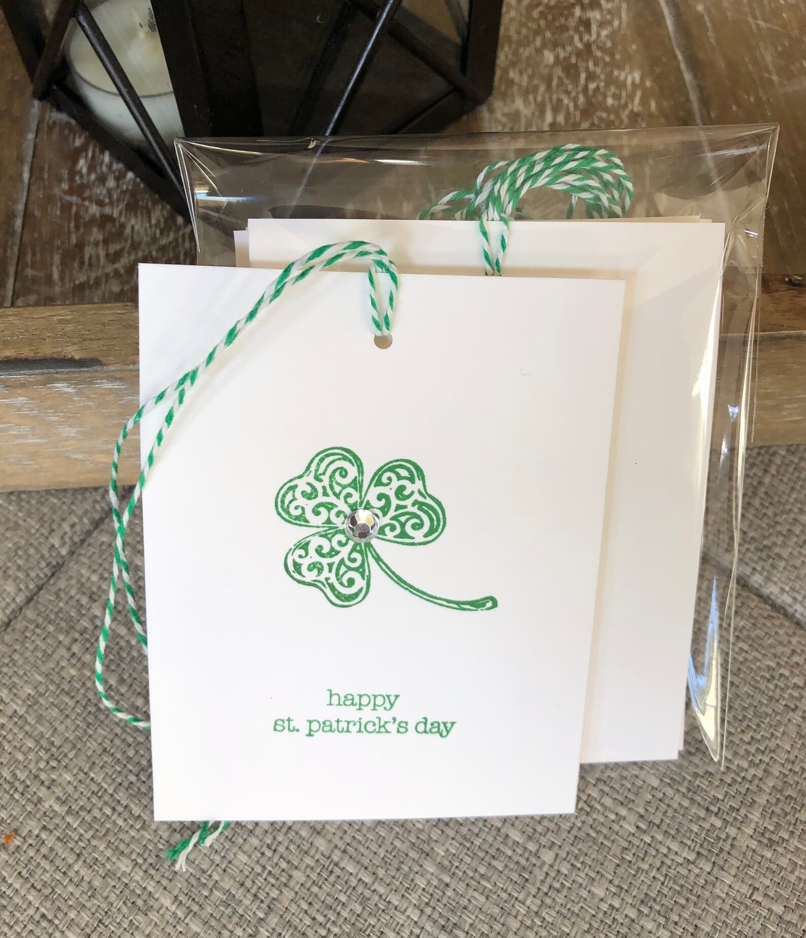 St. Patrick’s Day Shamrock Gift Tag (pack of 6) - Etsy