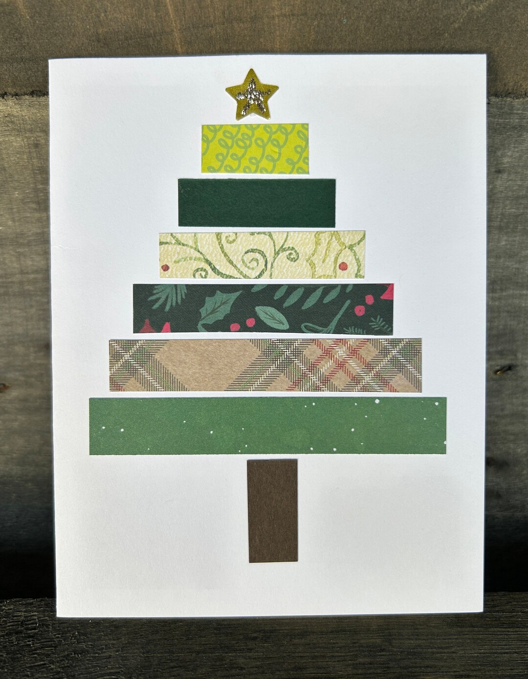 Cute Lil’ Christmas Tree Cards (pack of 6) - Etsy