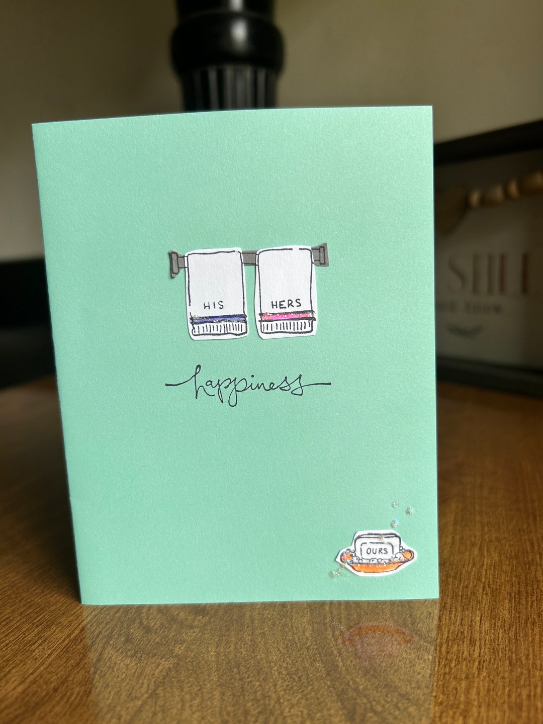 Love Towels Card - Etsy