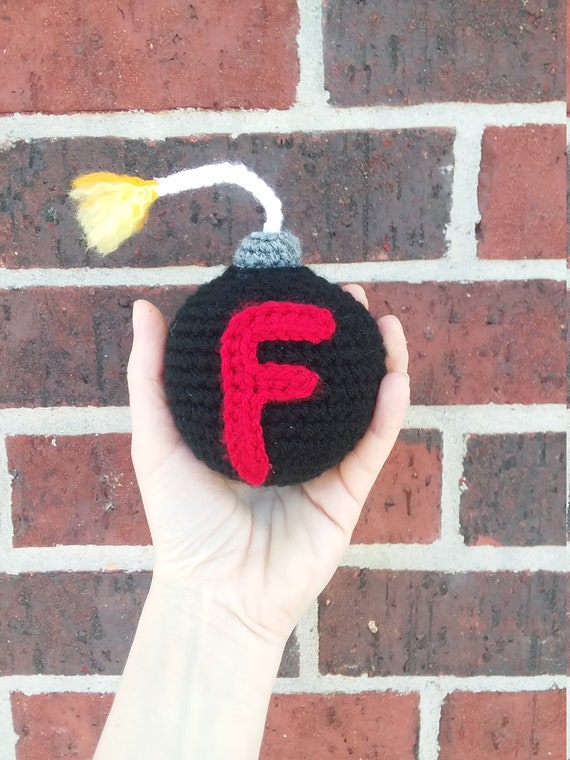 F-bomb Crochet F Bomb Plush Toy RTS | Etsy