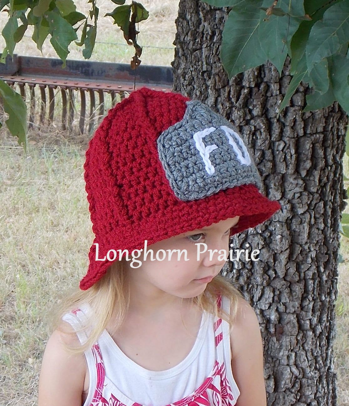 Knit Fireman Hat