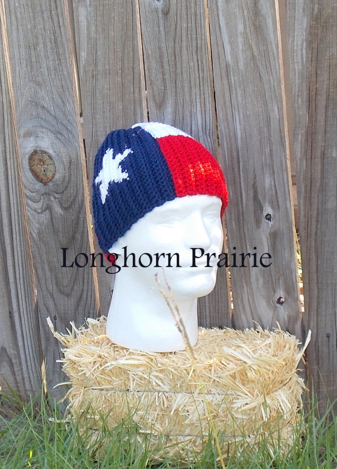 Texas Flag Beanie Hat - Etsy
