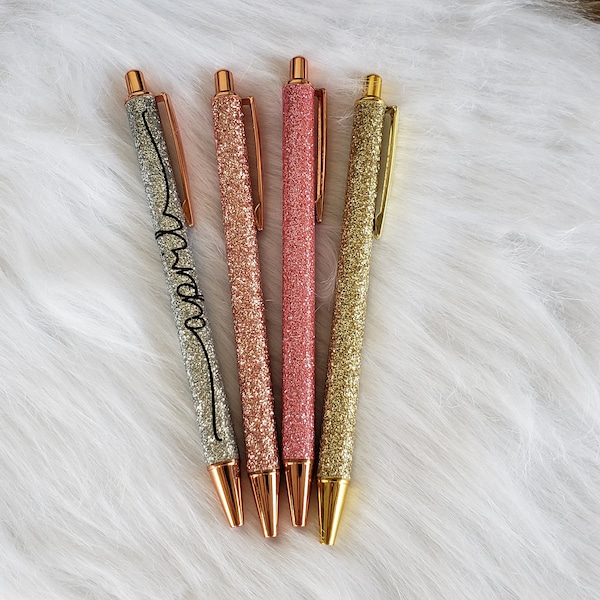 Personalized Pens Rose Gold - Etsy