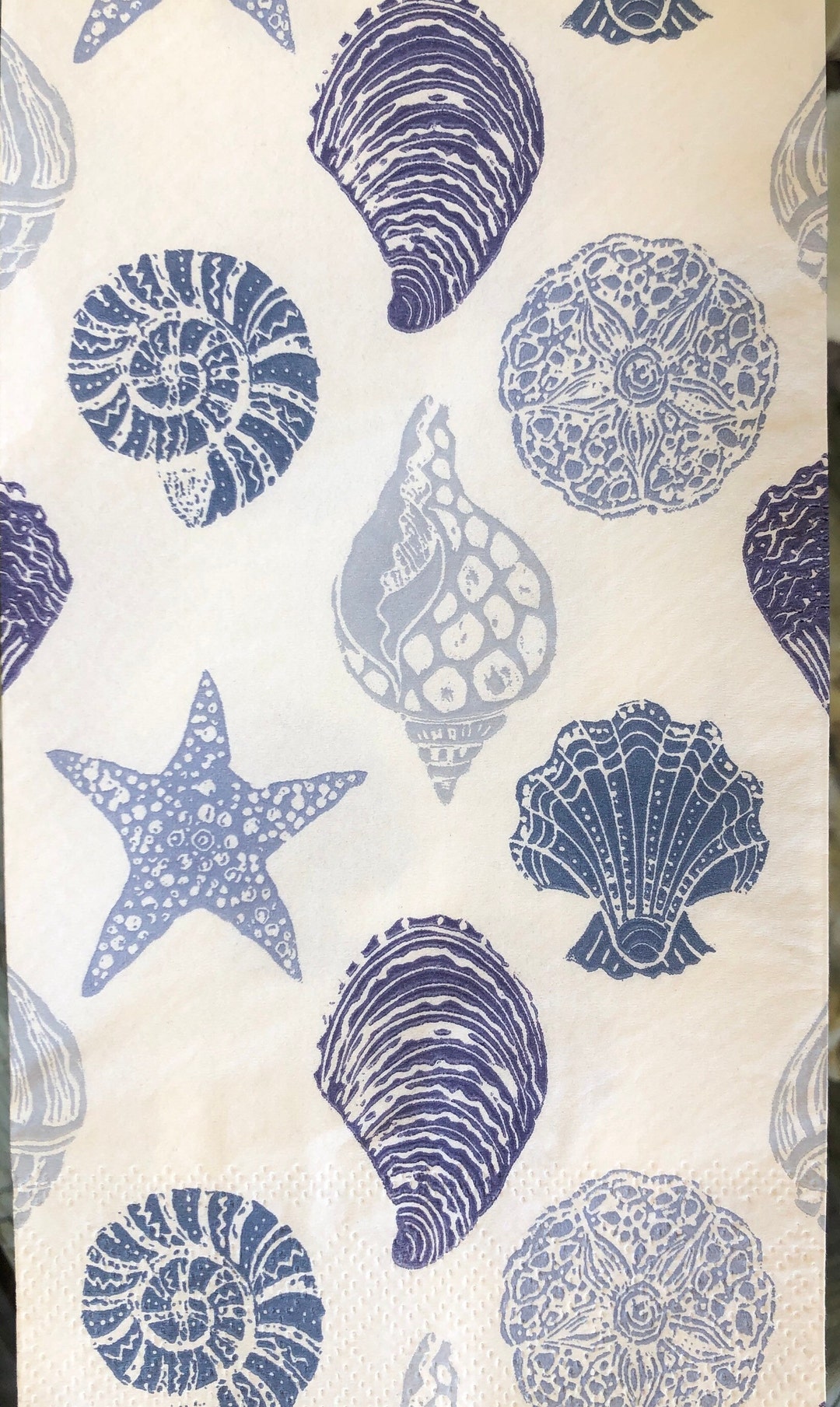 Napkin for Decoupage | Ocean Theme Scrapbooking | Nautical Decoupage ...