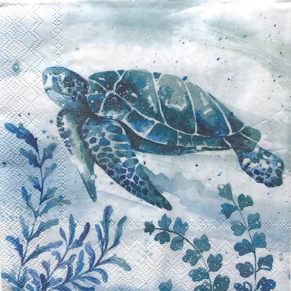 Turtle Napkins - Etsy