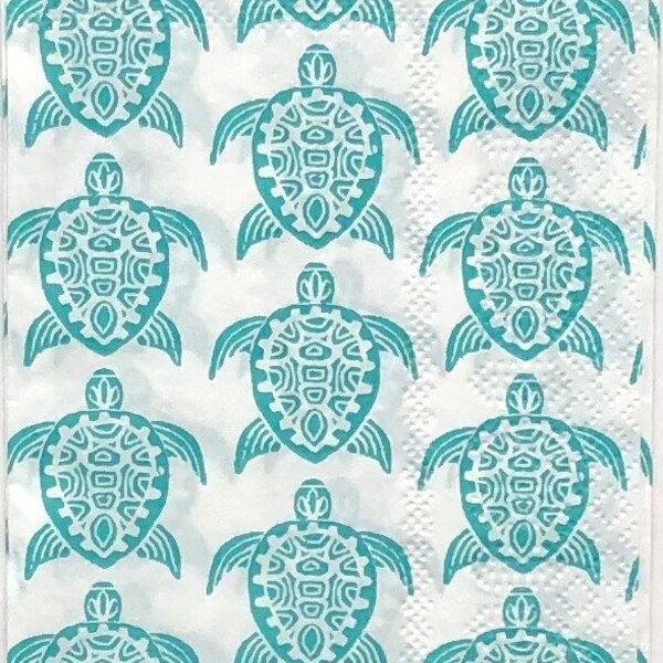 Turtle Napkins - Etsy