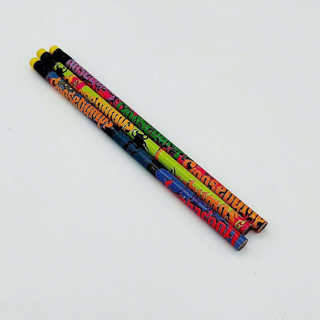 1990s Goosebumps School Pencils Set of 3 - Etsy