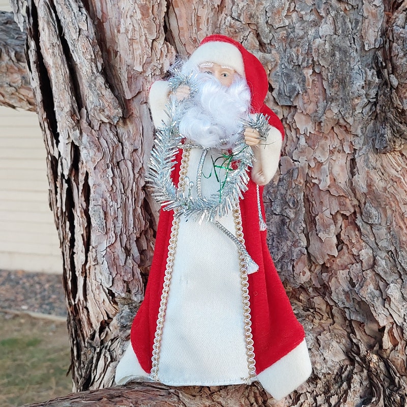 Santa Tree Topper - Etsy