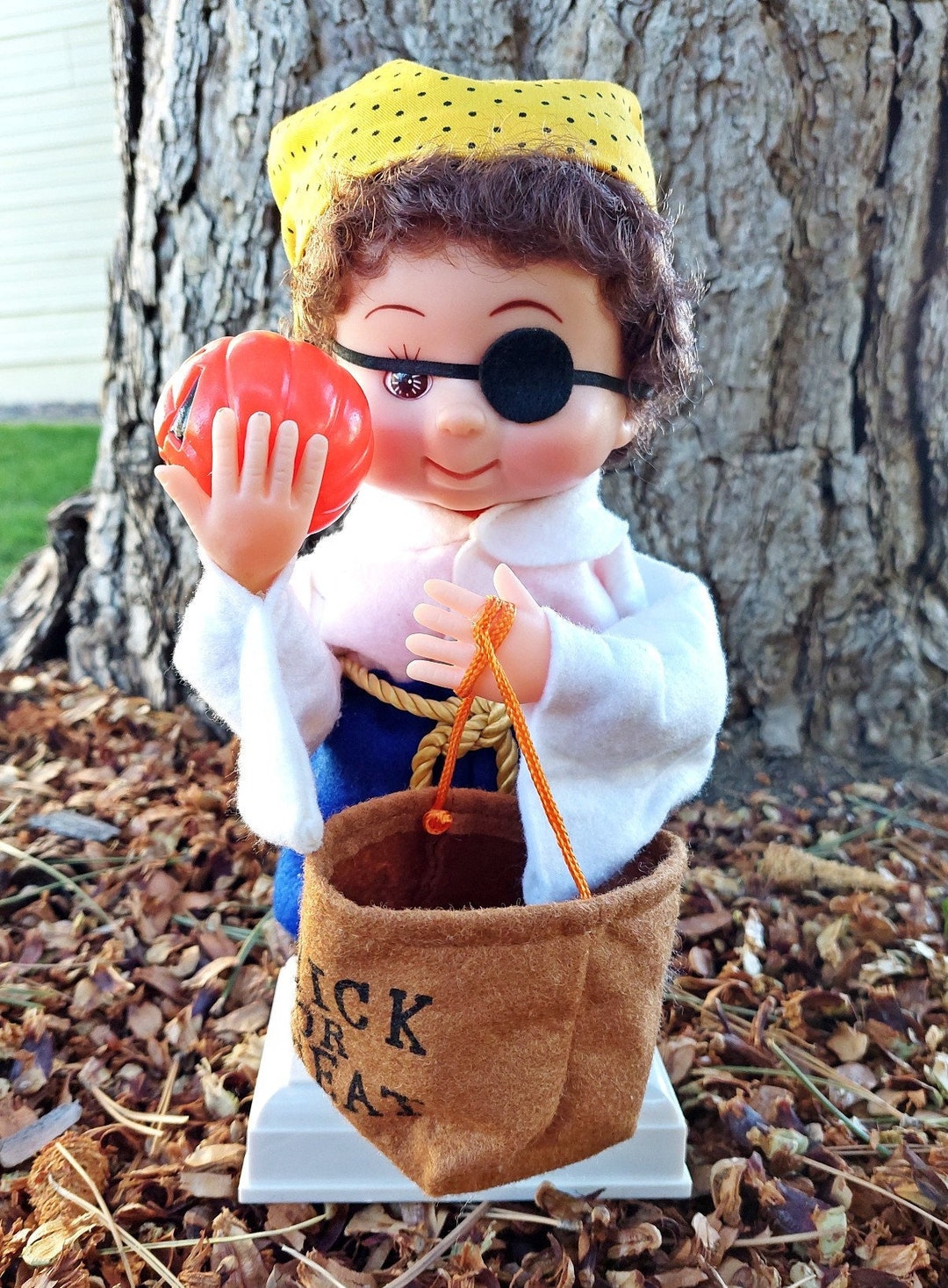 Halloween Kids Pirate Motionette Vintage Decoration in Box, 1994 - Etsy