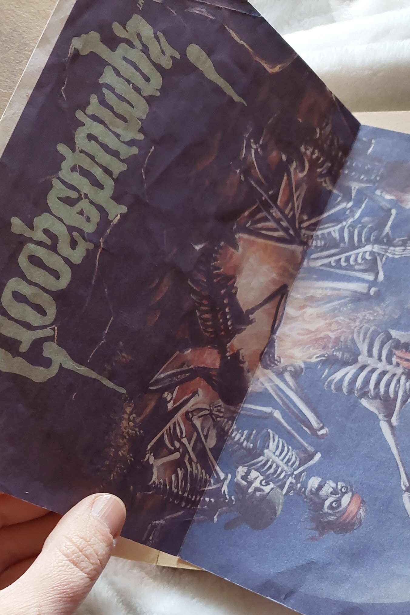 Vintage Goosebumps the Horror at Camp Jellyjam Book With Decal of Doom ...