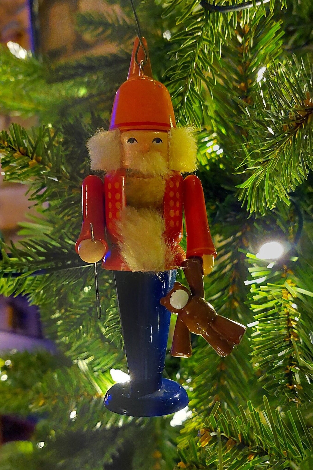 Vintage Hallmark 1992 North Pole Nutcracker "max the Tailor" Ornament ...