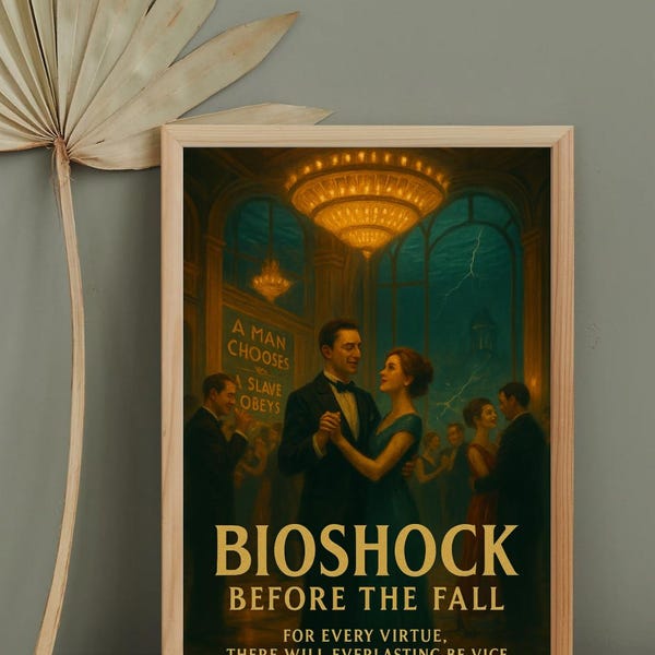 Bioshock Poster - Etsy UK