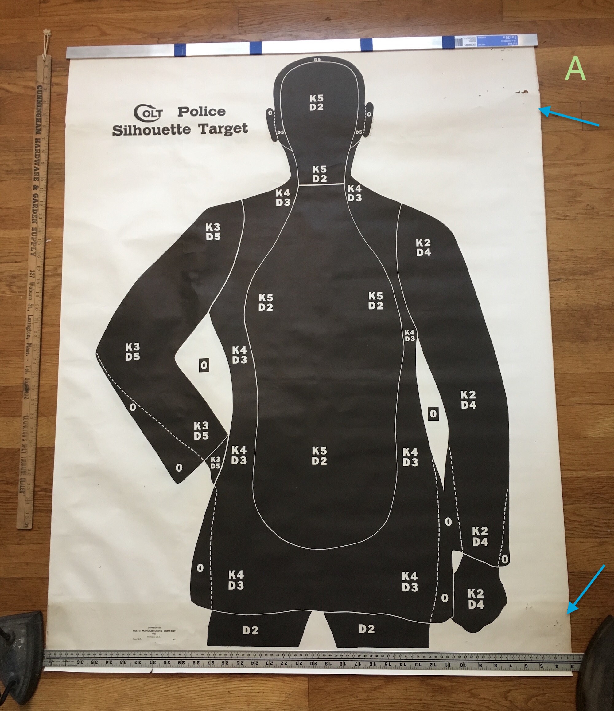B 21 Police Shooting Targets