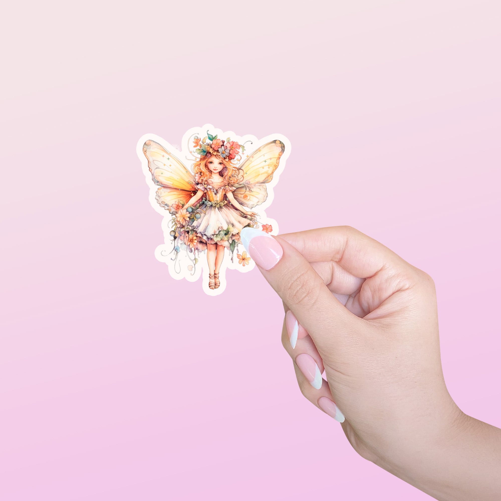 Fairy & Friends Sticker Sheet for Junk Journals, Planners, Scrapbooking ...