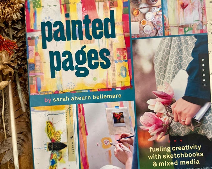 Painted Pages Fueling Creativity With Sketchbooks and Mixed Media - Etsy
