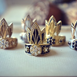 TIGER LILY RING /// Gold, Cubic Zirconia, Women's Jewelry, Statement ...