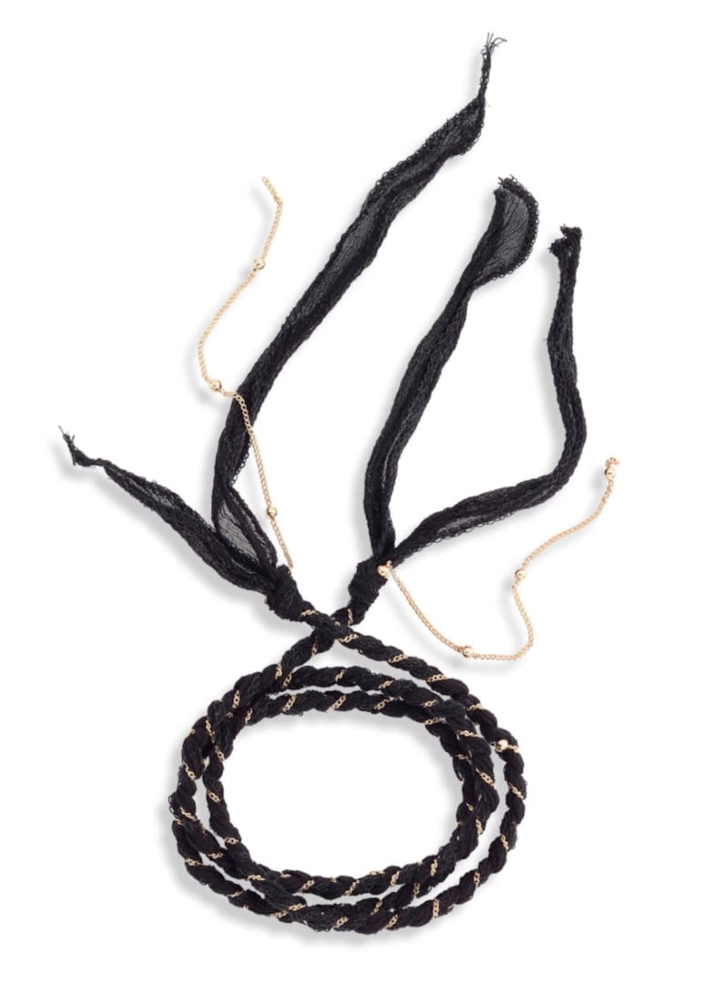 TALLULAH WRAP SOLID /// Braided Silk Wrap, Gold, Bohemian Jewelry - Etsy
