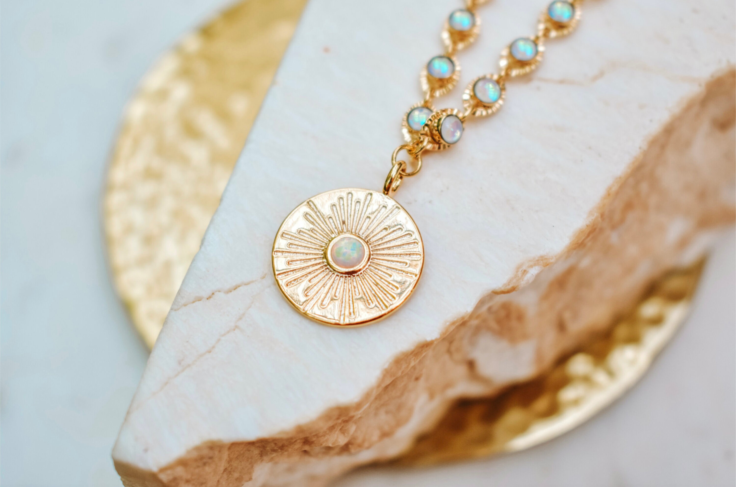 SOL NECKLACE /// Gold Necklace, Bohemian Jewelry, Festival Necklace ...