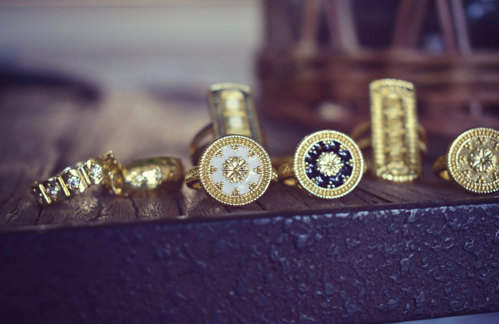 THEODORA RING /// Gold Ring Women's Jewelry Stackable - Etsy