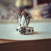 TIGER LILY RING /// Gold Cubic Zirconia Women's Jewelry - Etsy