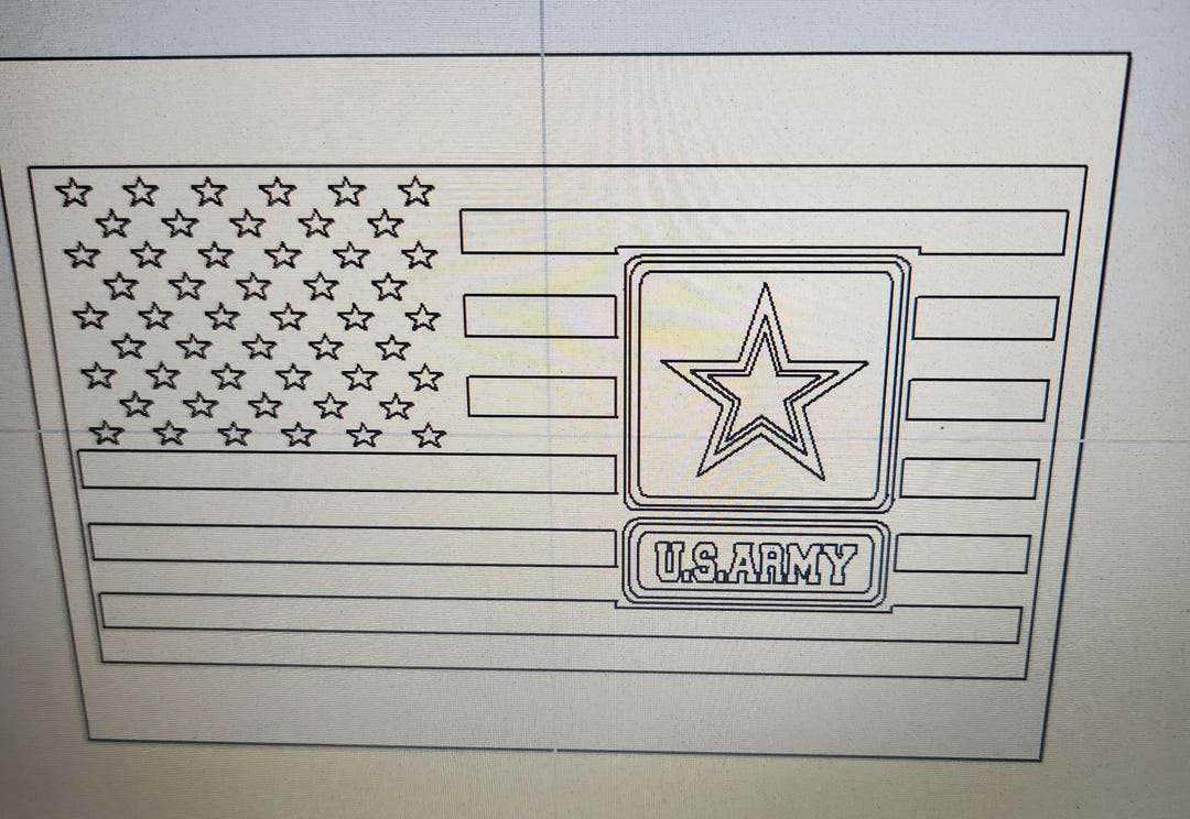 Army US Flag Svg - Etsy