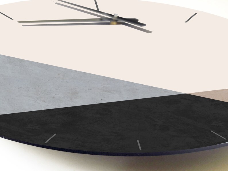 Large Wall Clock Modern Wall Clock Silent Bedroom Minimalist - Etsy
