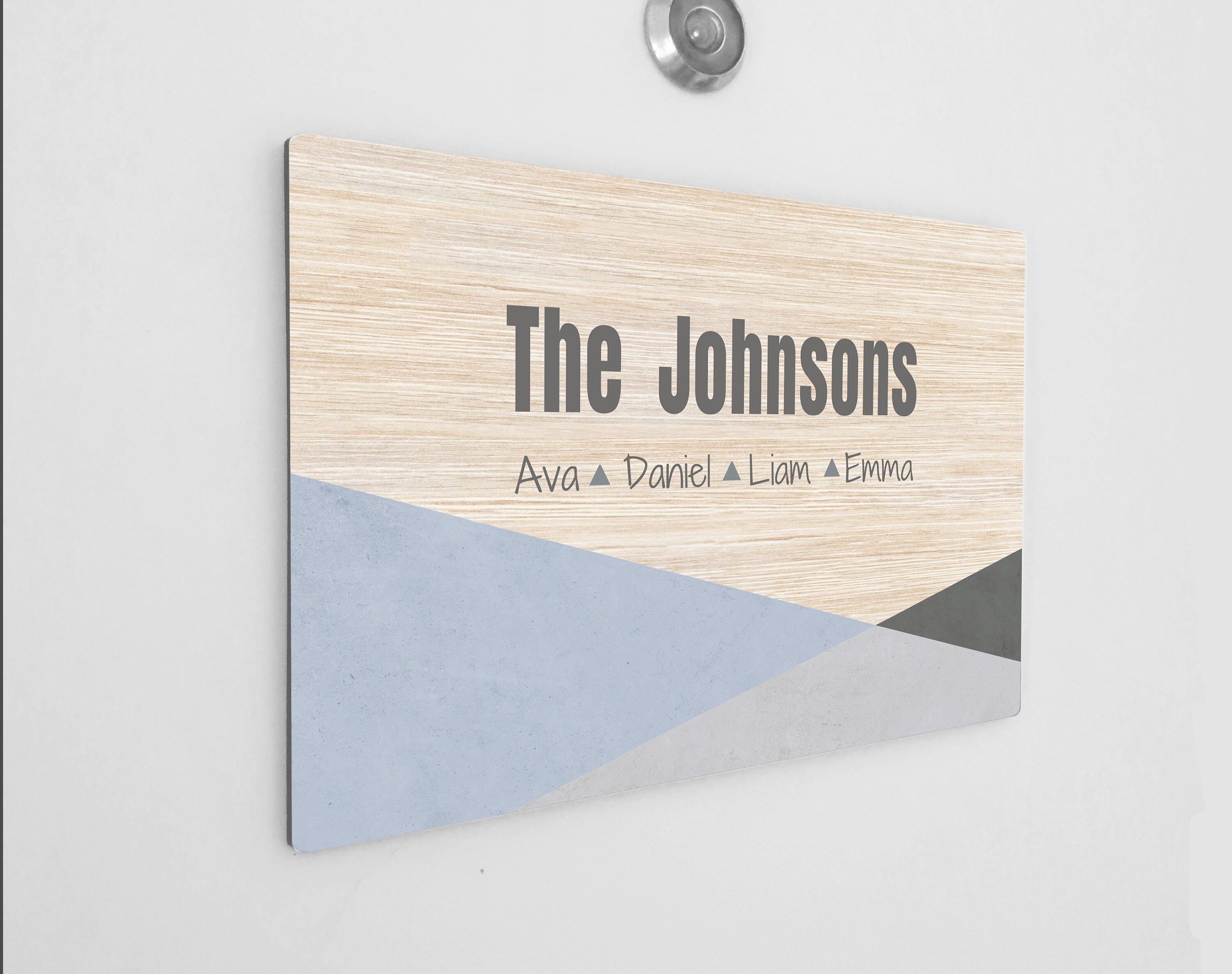 Family Name Sign Family Sign Last Name Sign Front Door | Etsy