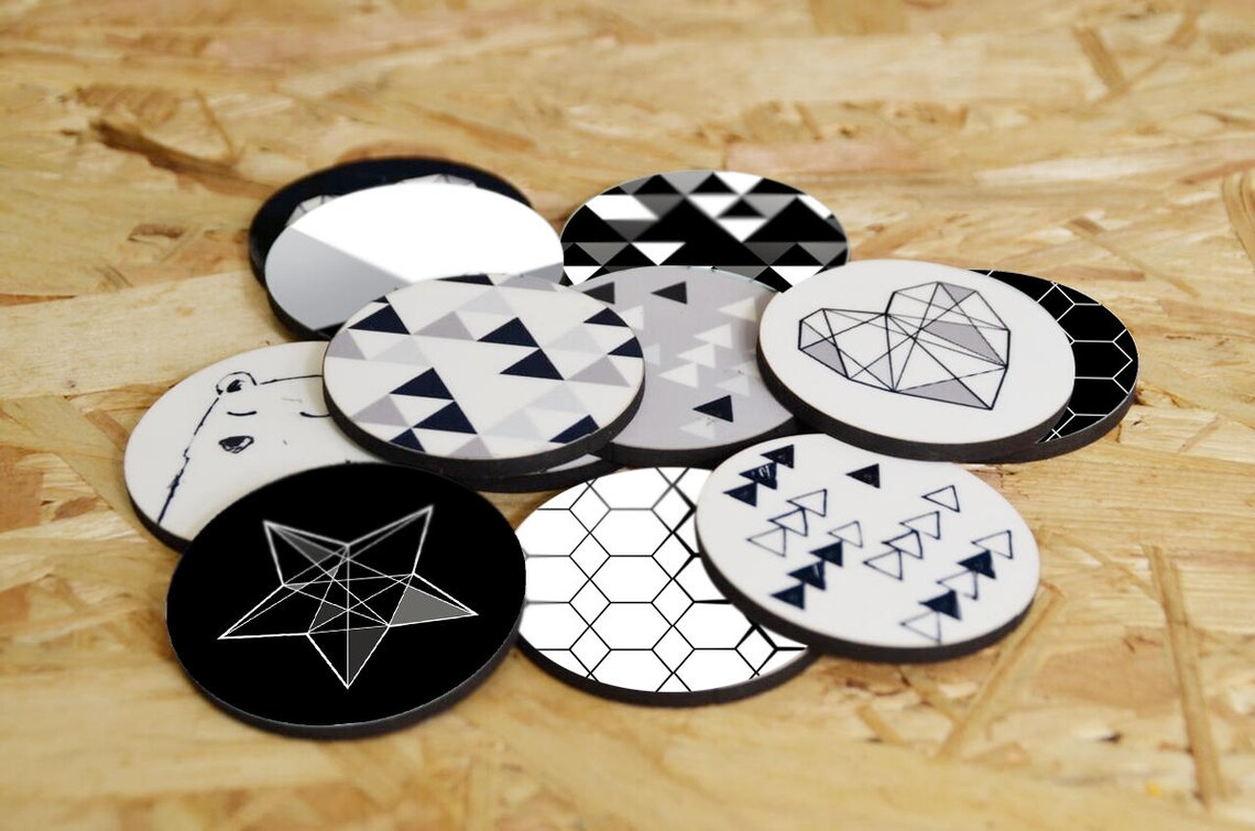 Wooden Fridge Magnet Refrigerator Magnets Kitchen Decor - Etsy