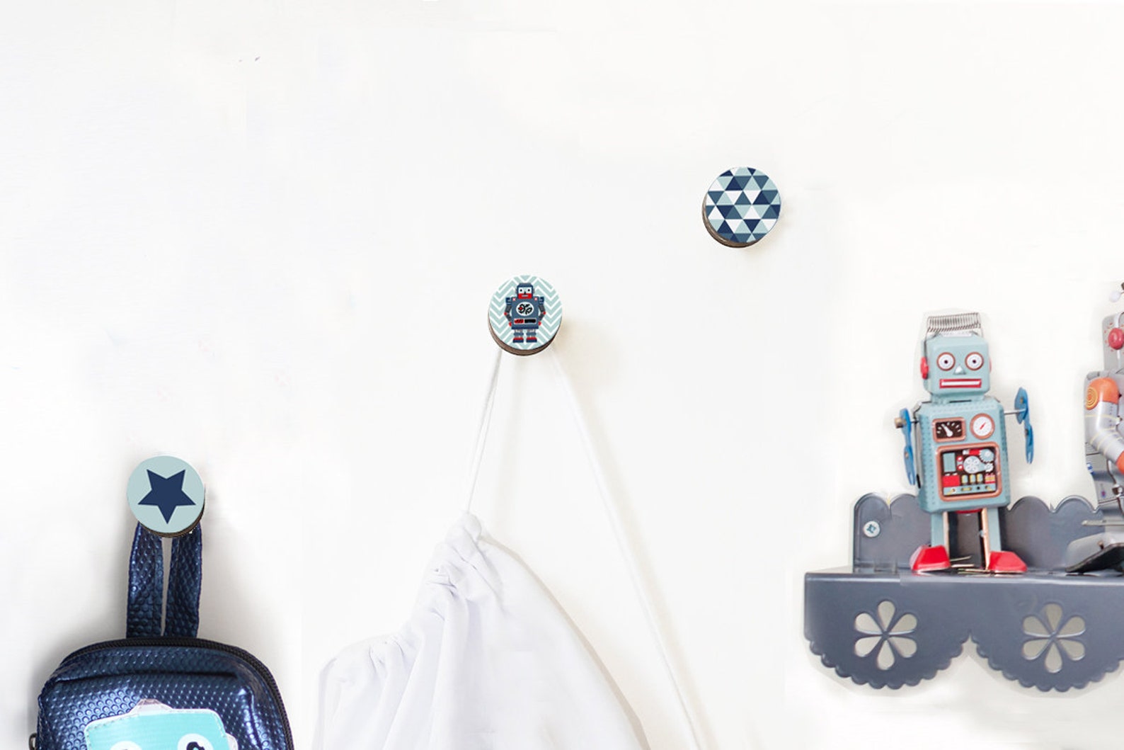 Wood Kids Wall Hooks Kids Wall Hangers Kids Wall Racks Wall | Etsy