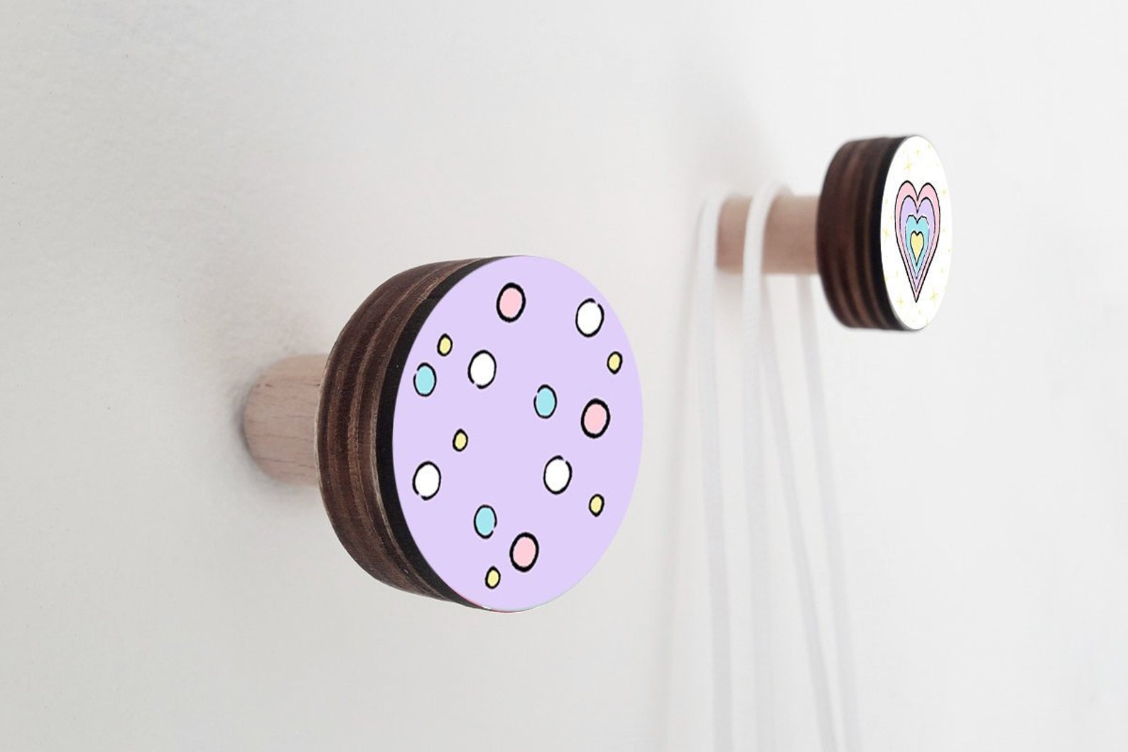 Wood Kids Wall Hooks Kids Wall Hangers Kids Wall Racks Wall - Etsy