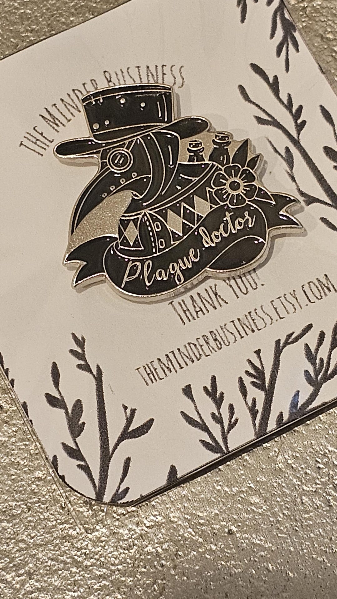 Plague Doctor | Needle Minder | Cross Stitch | Embroidery | Sick Gifts ...