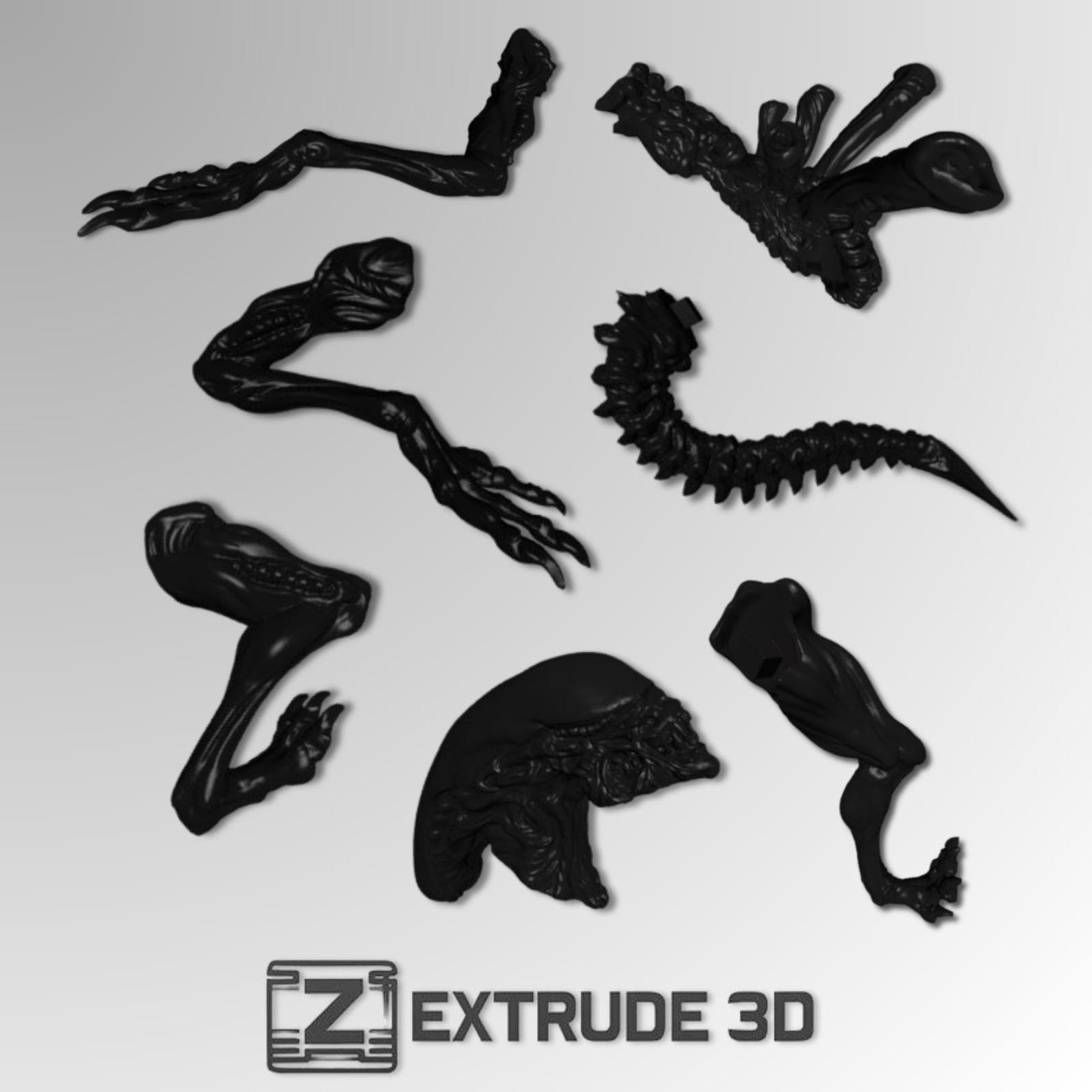 Alien Xenomorph - 3D Print Files - Etsy