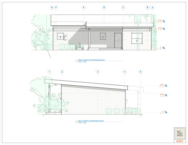 Modern Home Layout PDF - Etsy