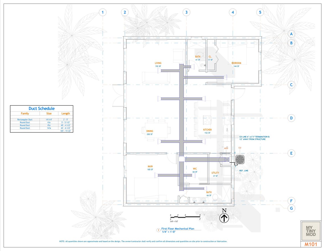 Modern Home Layout PDF - Etsy