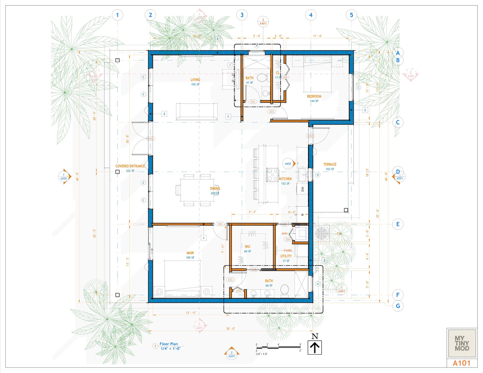 Modern Home Layout PDF - Etsy