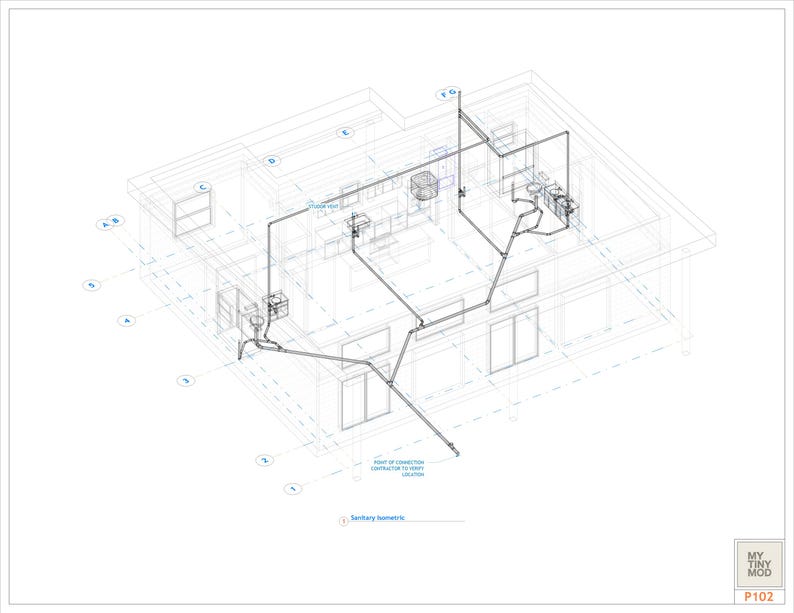 Modern Home Layout PDF - Etsy