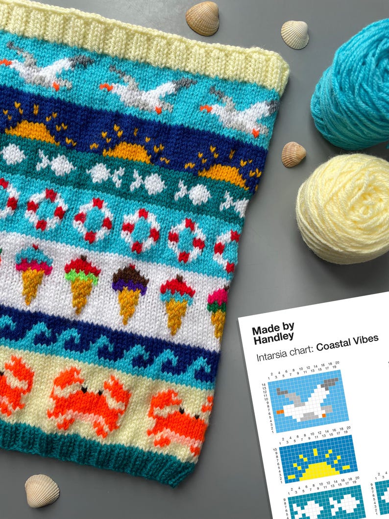 Intarsia Charts Bundle - 6 Chart Sets - Etsy