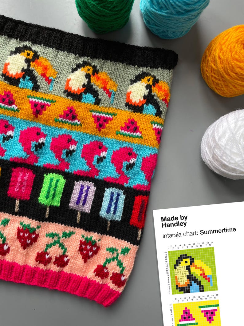 Intarsia Charts Bundle - 6 Chart Sets - Etsy